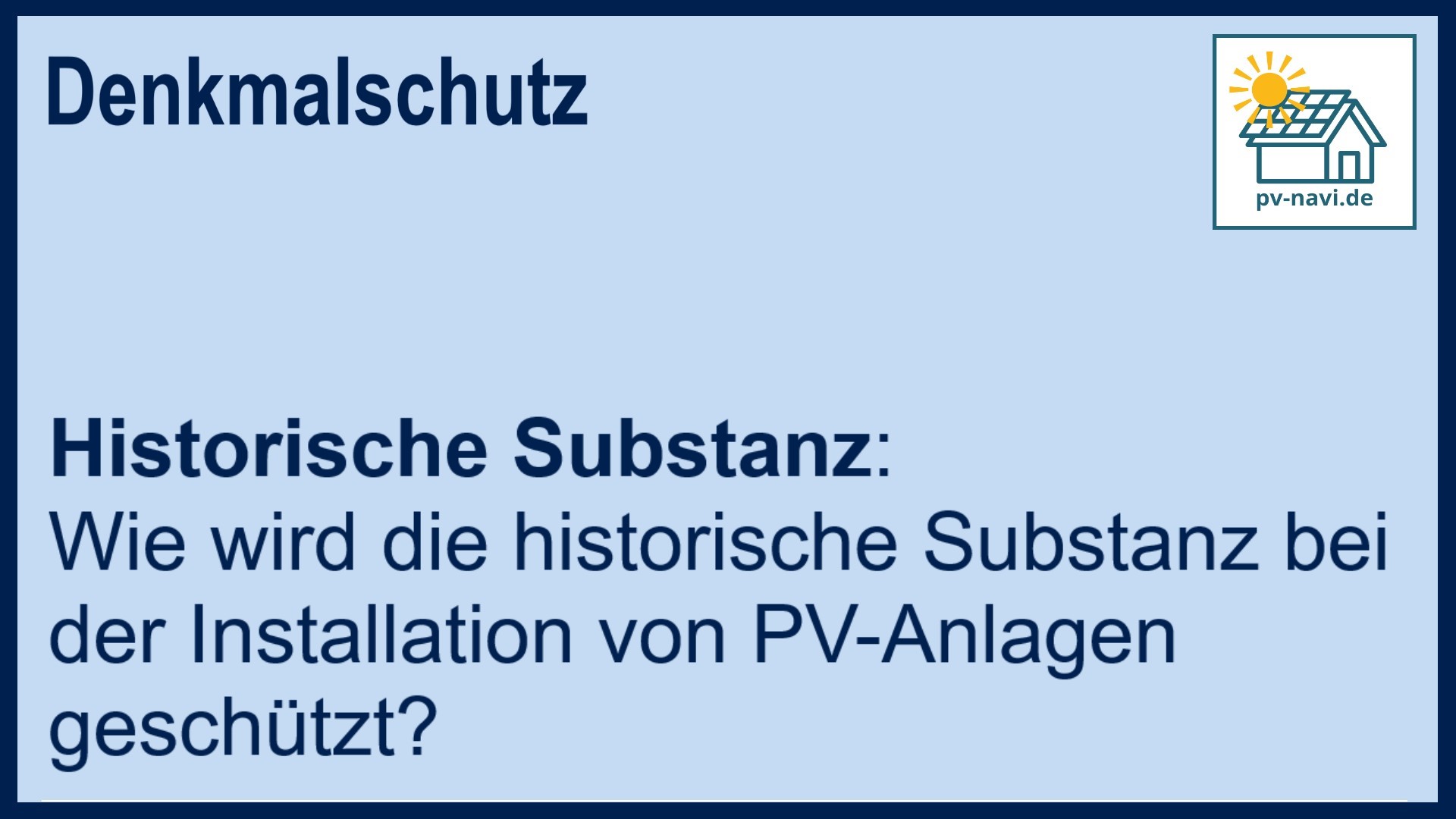 Historische Substanz: Wie wird die historische Substanz bei der ...